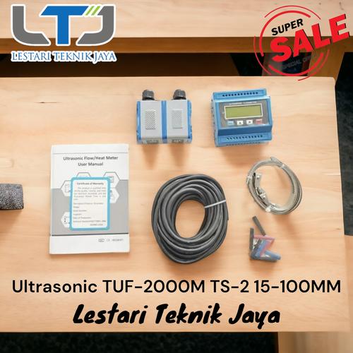 Jual Ultrasonic Flow Meter 15-100mm TS-2 TUF2000M Flowmeter TUF-2000M ...