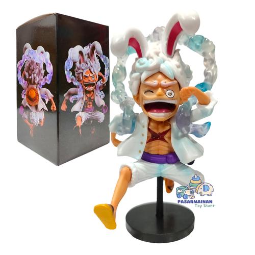 Jual Figure Anime Bunny Rabbit Luffy Gear 5 Nika One Piece Monkey D ...
