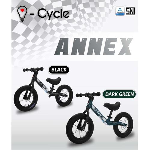 Jual Push Bike ICycle Annex Balance Bike Pushbike Sepeda Anak 12 inch ...