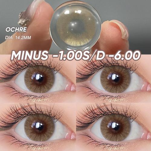 Jual softlens minus(-1.00s/d-6.00) Graphite Lensa kontak warna 14.00MM ...