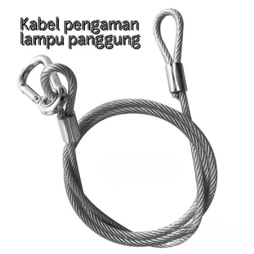 Jual Tali Sling Ukuran 4mm pengaman buat moving beam parled dan lampu ...