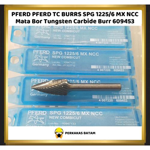 Jual PFERD PFERD TC BURRS SPG 1225/6 MX NCC Mata Bor Tungsten Carbide ...