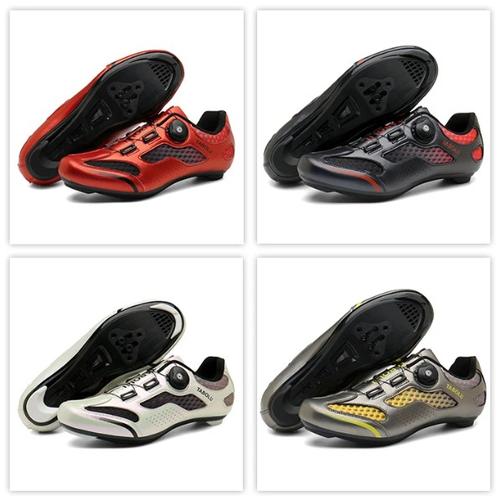 Jual Sepatu Sepeda Cleat TABOLU 4.0 Sepatu Cleat Roadbike MTB - RED, 41 ...