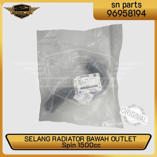 Jual Selang Radiator Bawah Outlet Spin 1500cc 1.5 ori GM 96958194 ...