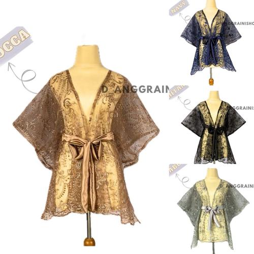 Jual Outer brokat kondangan , cardigan brokat tali , outer kebaya ...