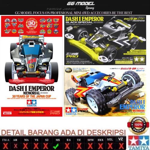 Promo TAMIYA 95110 95296 18625 DASH 1 EMPEROR SERIES (BUNDLING) - NON ...