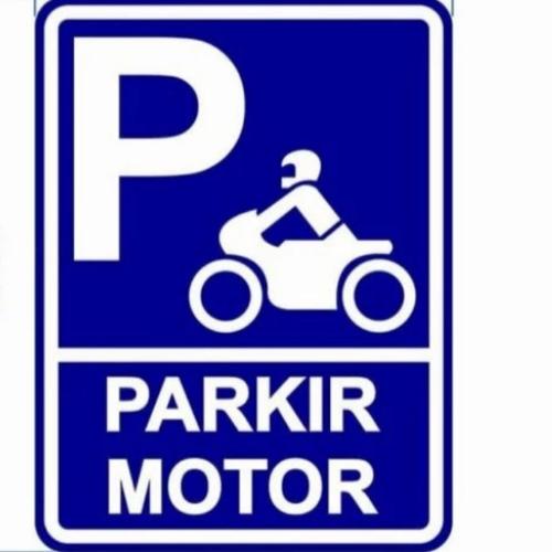 Jual Plat Rambu Sign PARKR MOTOR ukuran 75x60cm - Jakarta Barat - Rizqi ...