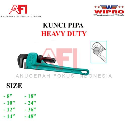 Jual WIPRO KUNCI PIPA / LEDENG / 8 10 12 14 18 24 36 48 / - 8" - Kota ...