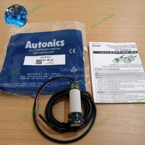 Jual proximity sensor cr18-8ac autonics sensor pakan ayam otomatis cr18 ...