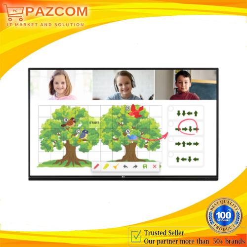 Promo LG 75TR3DJ-B Series 75" Class 4K UHD Interactive Whiteboard ...
