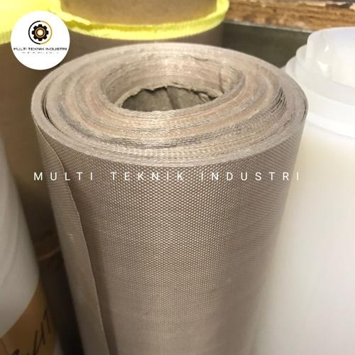 Jual Kain Teflon PTFE Warna Coklat kasar 0.20mm x 1 mtr - Jakarta Barat ...