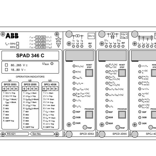 Jual SPAD 346 C Stabilized Differential Relay - Kota Bekasi ...