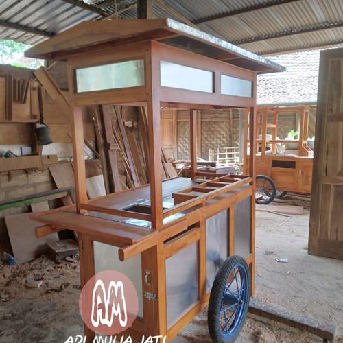 Jual gerobak wedang ronde almunium - Kab. Bantul - pabrikgerobakjogja ...
