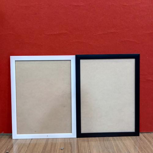 Jual Bingkai ukuran foto 35x45cm, pakai kaca, lebar frame 2cm - Putih ...