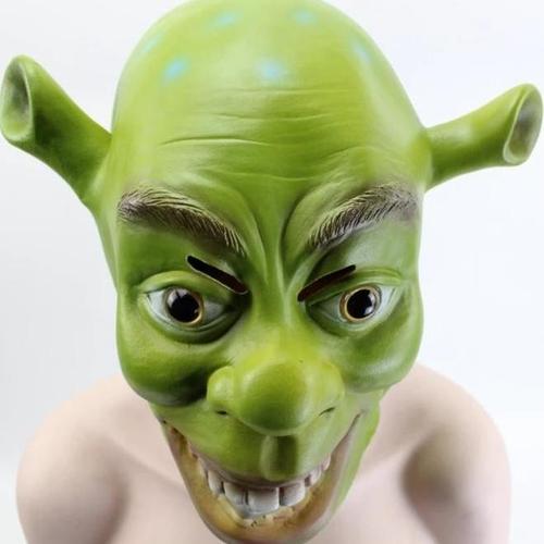 Jual TOPENG SHREK MONSTER OGRE HALLOWEEN PRANK FULLHEAD COSPLAY LATEX ...