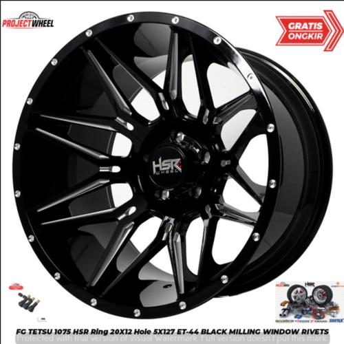 Jual Velg Racing Mobil FG TETSU 1075 Ring 20 HSR Rubicon Dodge Jeep Cheroky - Jakarta Timur ...