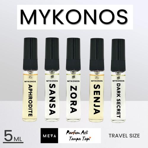 Jual MYKONOS | ZORA SENJA ORIGINAL PARFUME DECANT TRAVEL SIZE 5ml ...