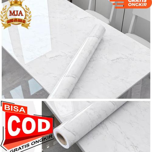 Promo Stiker HPL Stiker Pvc Marmer Tahan Air Tebal dan Tahan Minyak ...