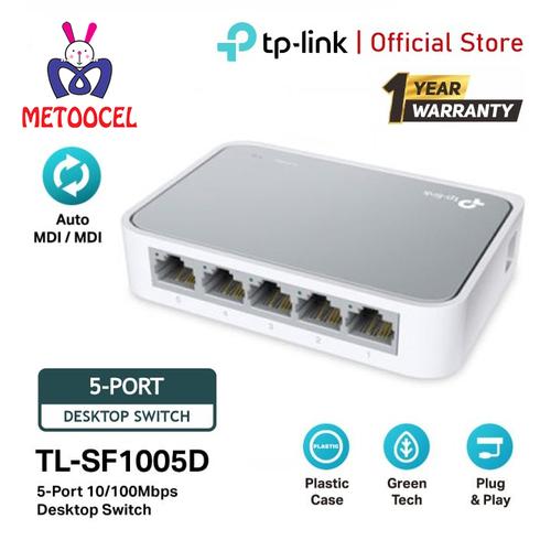 Jual Switch HUB TP LINK 5 Port TL-SF1005D 10/100Mbps - Kota Surakarta ...