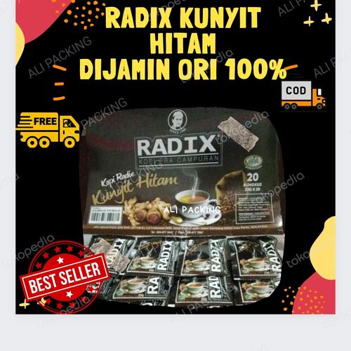 Jual kopi radix Kunyit Hitam HPA Malaysia ORIGINAL isi 20 sachets ...