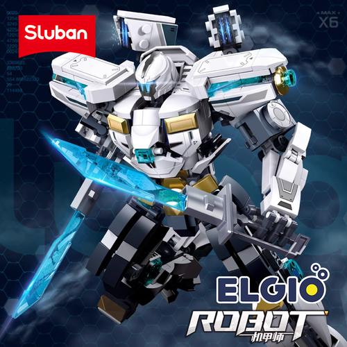 Jual Sluban Bricks Robot Mecha White Double Blade B1151 - Kota Bandung ...
