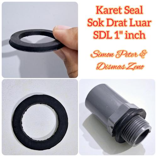 Promo Karet Seal Datar Sok Drat Luar SDL 1" inch Rubber Seal Flat O ...