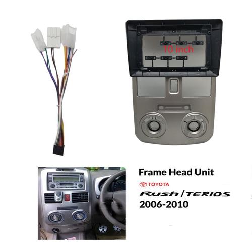 Jual Frame Head Unit Android 10 inch Toyota Rush 2006 2008 - 2010 Full ...