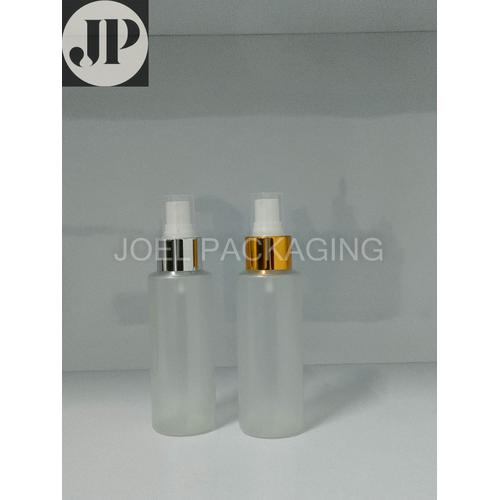 Jual Botol Rf 100Ml Frosted Spray Half Cap Gold Silver 100 Ml Sprayer ...