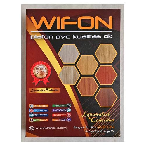 Jual Wifon Plafon Pvc Type Laminated Doff Premium - 6 Meter - Kota ...