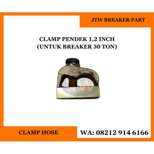 Jual CLAMP 1,2 INCH HOSE PENDEK (UNTUK BREAKER KELAS 30 TON) - Kota ...