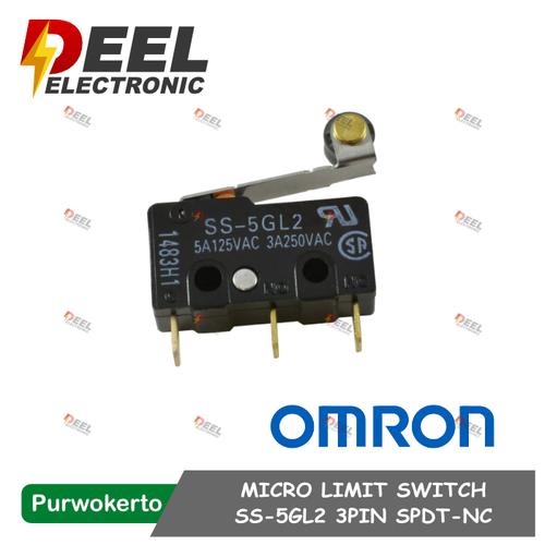 Jual SS-5GL2 MICRO LIMIT SWITCH OMRON MICROSWITCH OMRON SS 5GL2 3 PIN SPDT - Kab. Banyumas ...
