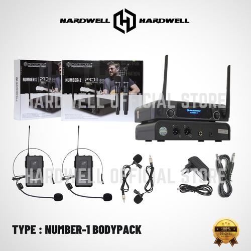 Promo Mic Wireless Hardwell Number 1 Original Double Mic Clip On ...