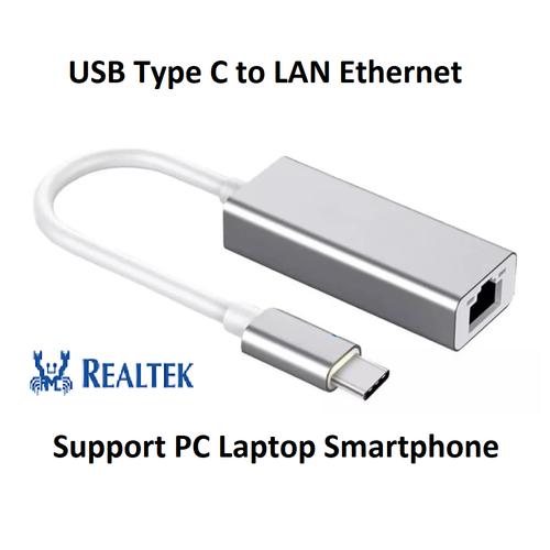 Jual USB Type C to Lan Ethernet Adapter RJ45 LAN Card USB - Jakarta ...