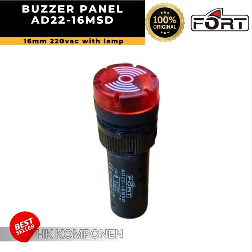 Jual Buzzer panel 16mm AD22-16MSD 220Vac 24vdc fort - 24VDC - Jakarta ...