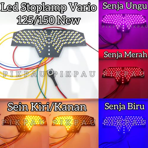 Jual Lampu Led Stoplamp Variasi Untuk Vario 125 New LED Dengan SEIN ...