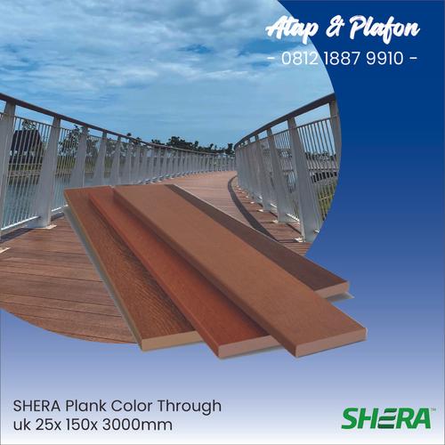 Jual SHERA Floor Plank Color Through Golden Sand Teak uk.25x 150x ...