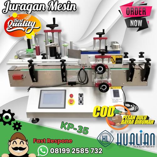 Jual KP-35 Mesin Labeling Label Stiker Botol Bulat Otomatis HUALIAN ...