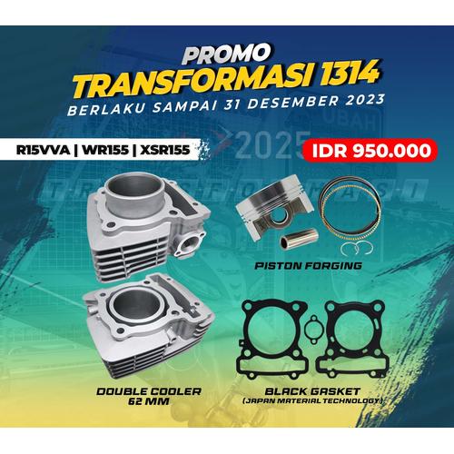 Jual PAKET BLOK PISTON BRT | R15 VVA WR 155 XSR 155 | 62 MM | - Kota ...