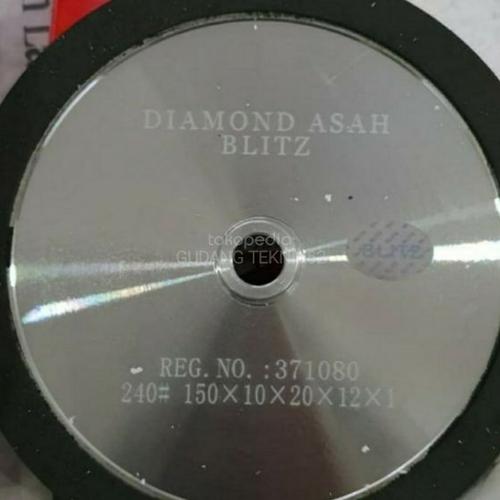 Jual MATA/ PISAU GERINDA DIAMOND ASAH MERK BLITZ 6 inch 150x10x12x1 ...