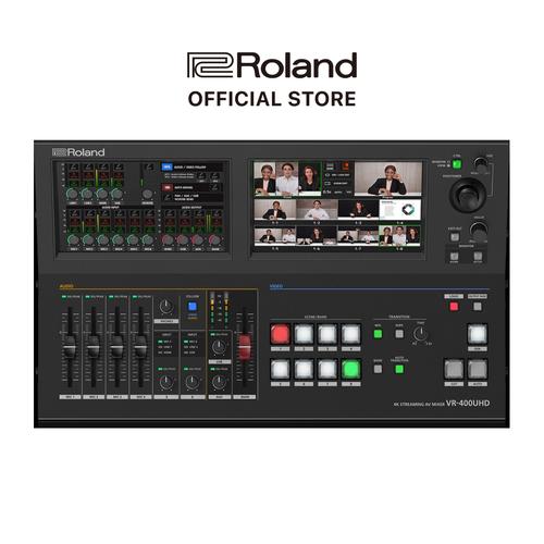 Promo Roland VR-400UHD 4K Streaming for Audio/Video Mixer - Down ...