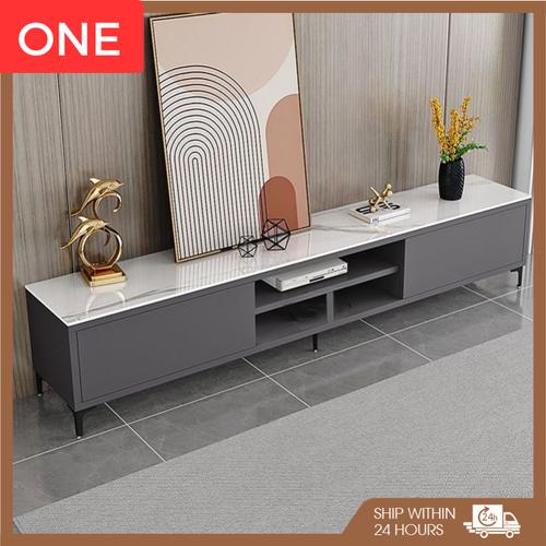 Jual Rak Meja Bufet TV Nordic Minimalis Gaya Modern Ruang Tamu DIY Premium - 120 Abu-abu - Kab ...