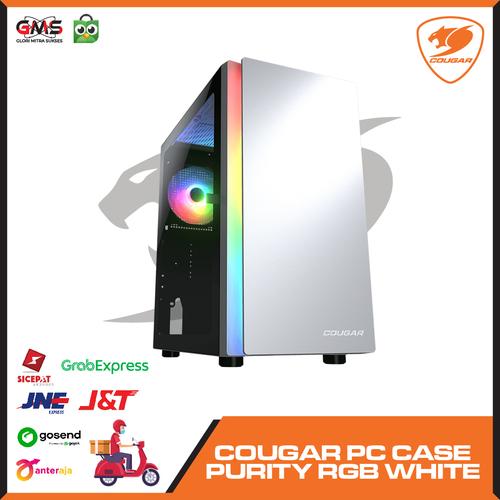 Jual COUGAR Gaming Casing PC Case PURITY White - RGB Mini Tower Case ...