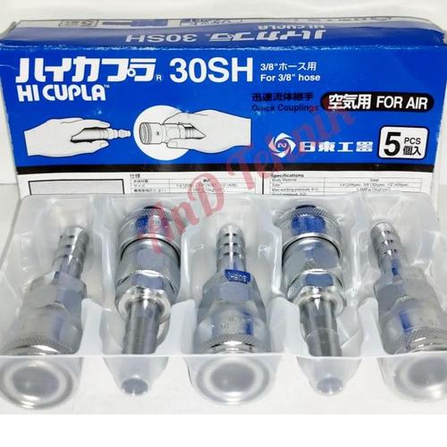 Jual QUICK COUPLER NITTO KOHKI 30SH / KOPLER ANGIN NITTO SH30 MADE IN ...