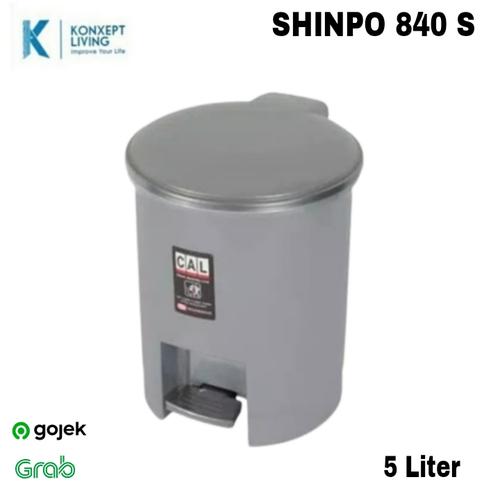 Jual Tempat Sampah Injak Bulat Shinpo-Chic SIP 840 S - Jakarta Timur - Konxept Living | Tokopedia