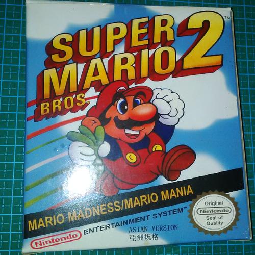 Jual Super Mario Bros 2 - ORIGINAL - NES - ASIAN VERSION - DUS REPRO ...