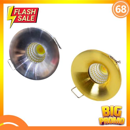 Jual Lampu Downlight Mini LED COB 3 Watt Spotlight 3 Warna / Tri-Colour ...