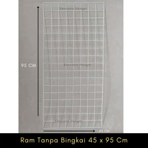 Jual Jaring RAM Dinding / Hijang Hiasan /Wire Grid 45 x 95 CM - Kab ...