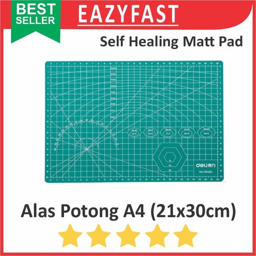Jual Cutting Mat Matt Pad A4 Papan Alas Potong Cutter Work Green 21x30 ...