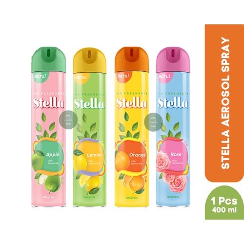 Jual Stella Aerosol Spray 400 ml - Pengharum Ruangan Semprot - Apple - Kab. Kediri - Kimber Mart ...