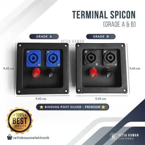 Jual Terminal Spikon Box Speaker + Building Push PREMIUM (Grade A & B ...